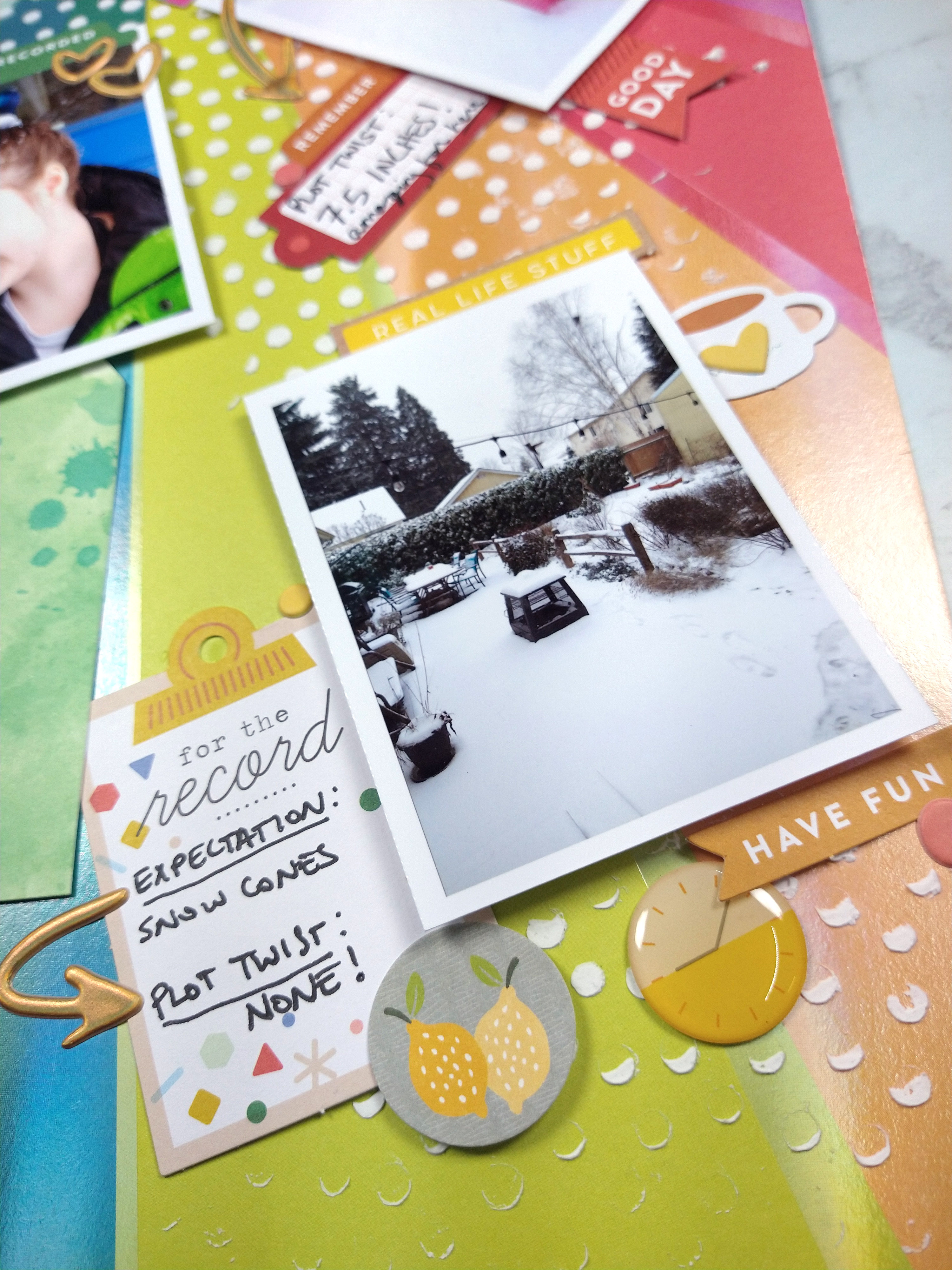 Layout Process with a twist!