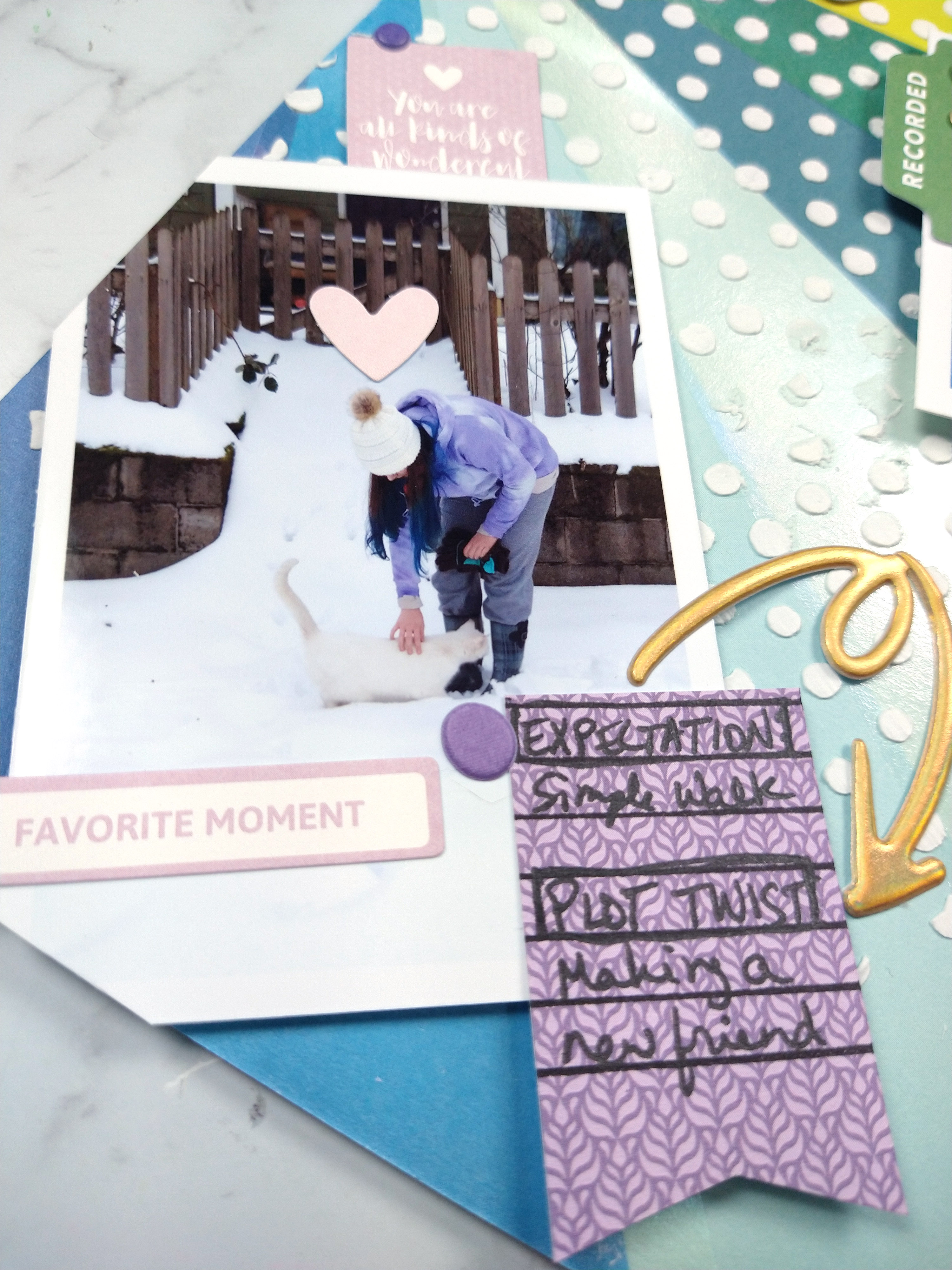 Layout Process with a twist!